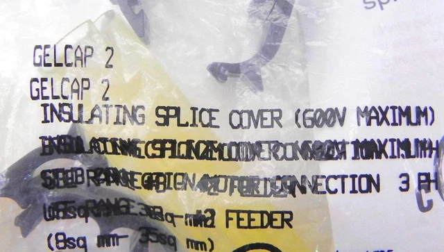TYCO RAYCHEM INSULATING Splice Cover Gelcap-2 (4) $73.63 - PicClick CA
