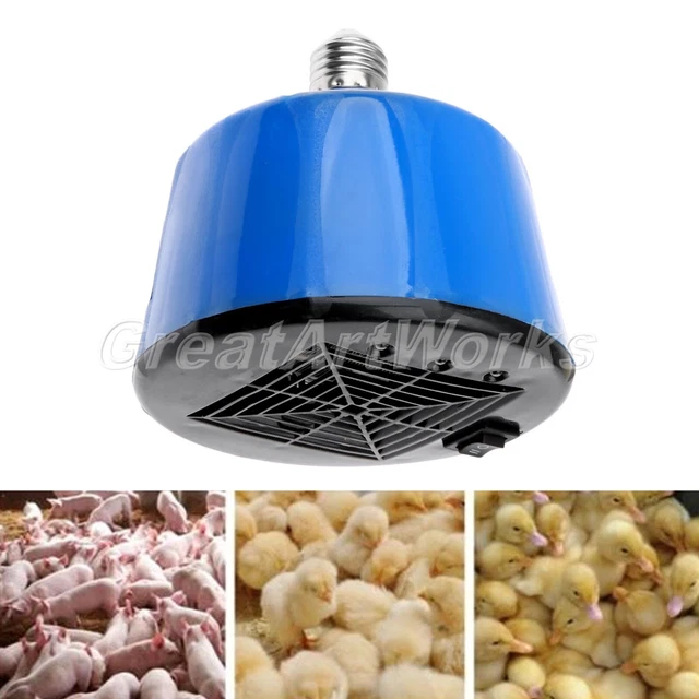 CULTIVATION HEATING LAMP Thermostat E27 220V 100-300W For Livestock and Ppoultry $24.63 ...
