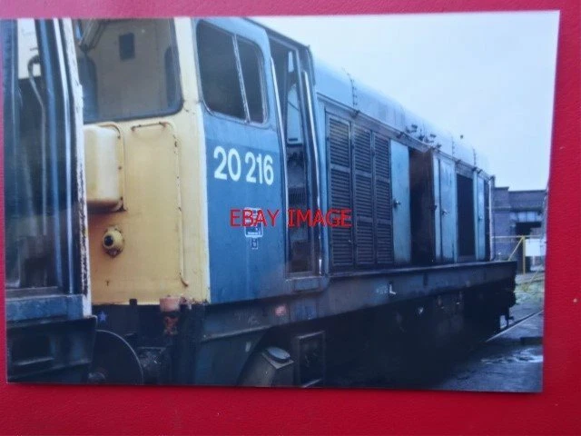 PHOTO BR Class 20 Loco No 20216 Scrapped £1.70 - PicClick UK