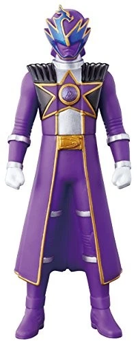 BANDAI UCHU SENTAI Kyuranger Sentai Hero 10 RYU COMMANDER Vinyl Figure ...
