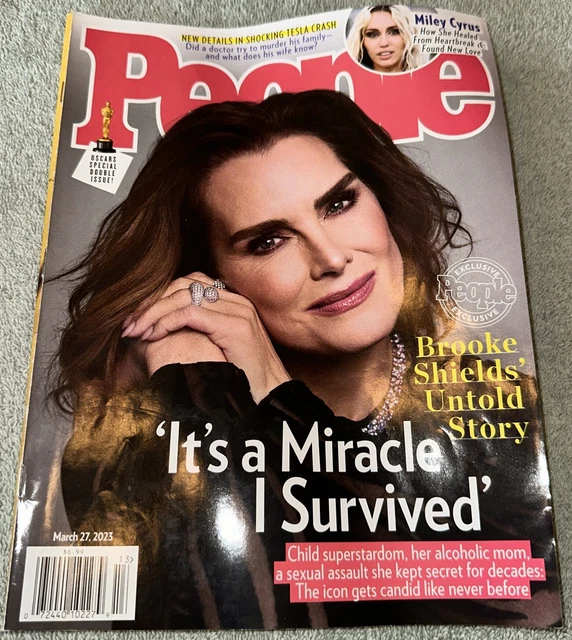 PEOPLE MAGAZINE MARCH 27, 2023 Brooke Shield's Untold Story - Miley ...