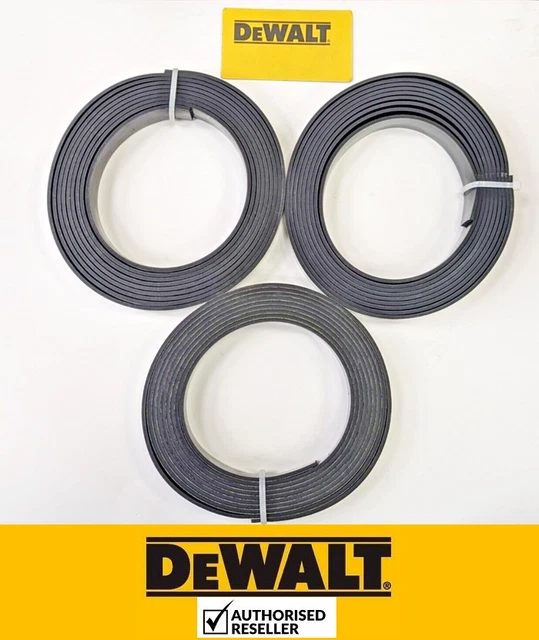 3XDEWALT REPLACEMENT GUIDE Rail Rubber Splinter Guard Edge Strip ...