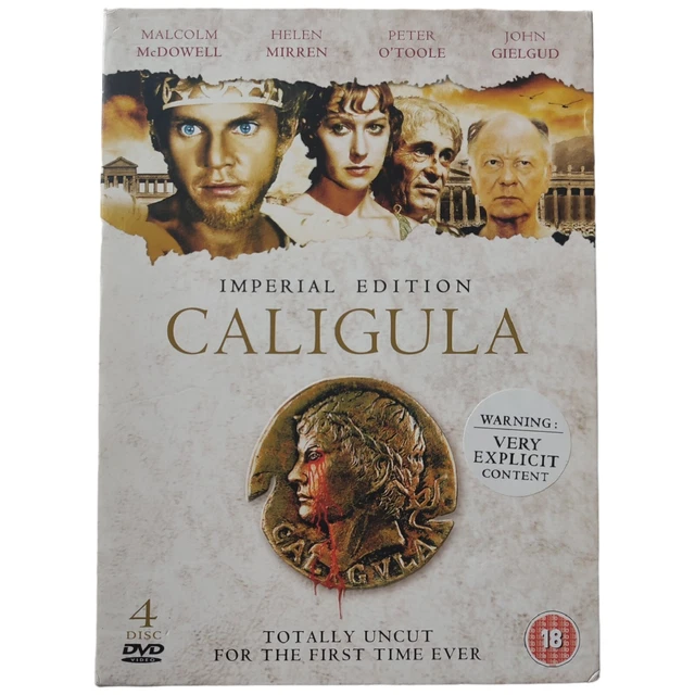 CALIGULA IMPERIAL EDITION DVD 4 Disc Box Set Rare Uncut Alternative ...