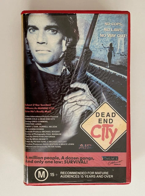DEAD END CITY [VHS] Palace Big Box Ex-Rental Video Tape Clamshell ...