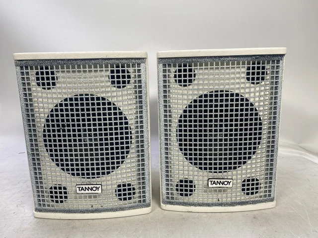 TANNOY PAIRE V6 Haut-Parleur 100-200W,8 Ohms, Blanc EUR 264,63 ...