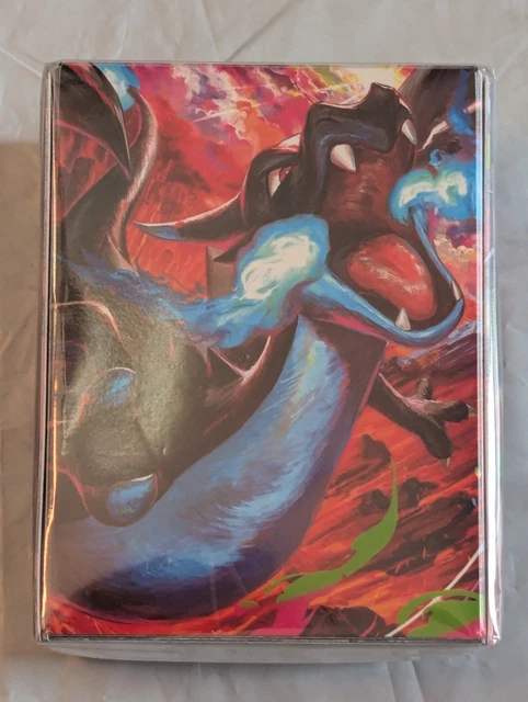 POKÉMON PHANTASMAL FLAMES Mega Charizard X UPC Trading Card Sleeves and ...