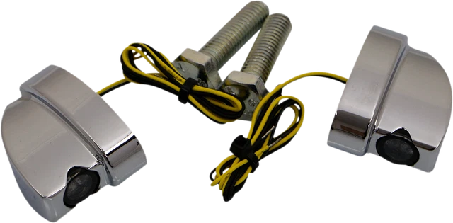 HBWLN-C NANO SERIES Winglets Turn Signals Fxdfse2 1800 Dyna Fat Bob Cvo ...