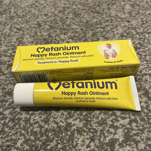 *DISCONTINUED* METANIUM NAPPY Rash Ointment 30g *Rare* £9.99 - PicClick UK