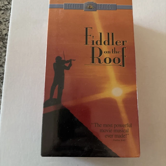 FIDDLER ON THE Roof (VHS, 1996, 2-Tape Set, Screen Epics) £6.22 ...