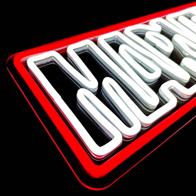 MARVEL NEON LED Sign Dimmable Art Decoration for Bedroom £39.99 ...