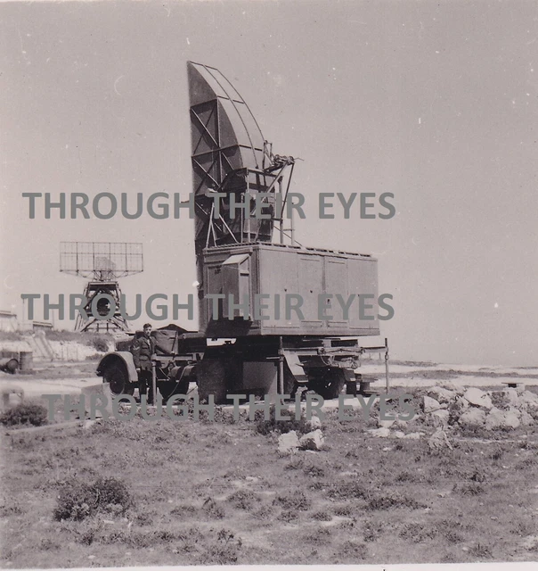 ORIGINAL WW2 PHOTO RAF Radar 501 A.M.E.S Ta-Silch Malta . £10.00 ...