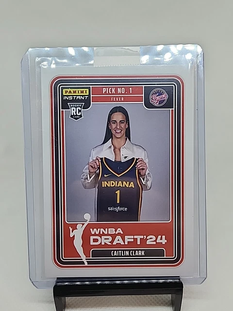 Caitlin Clark Panini Instant 2024 Wnba Draft Night Pick 1 Dn 1 En Main Wow Eur 33 16
