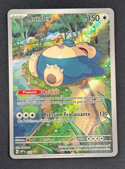 RONFLEX 051 CARTE Pokemon Promo Ecarlate Et Violet Near-Mint/Mint EUR 2 ...