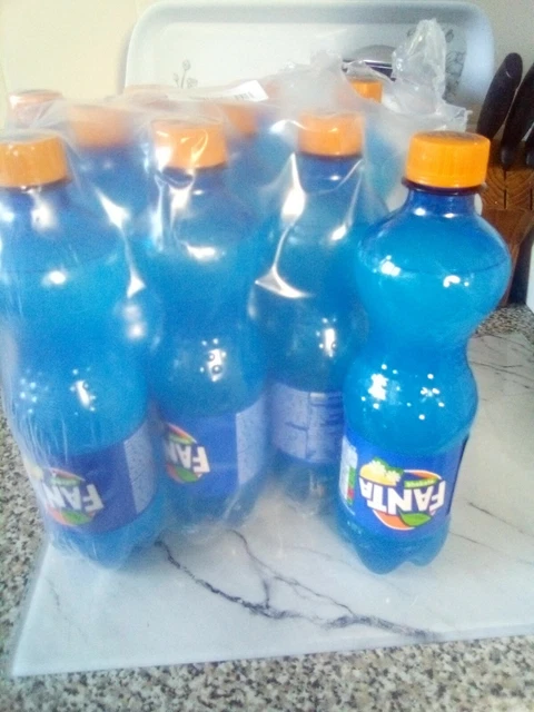 FANTA SHOKATA ( Fanta blue ) Elderflower And Lemon 500ml Soft Drinks 11 ...