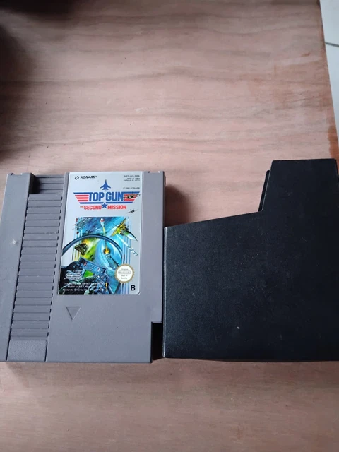 JEU CONSOLE NINTENDO top gun second mission 1991 avec boîtier EUR 8,00 ...
