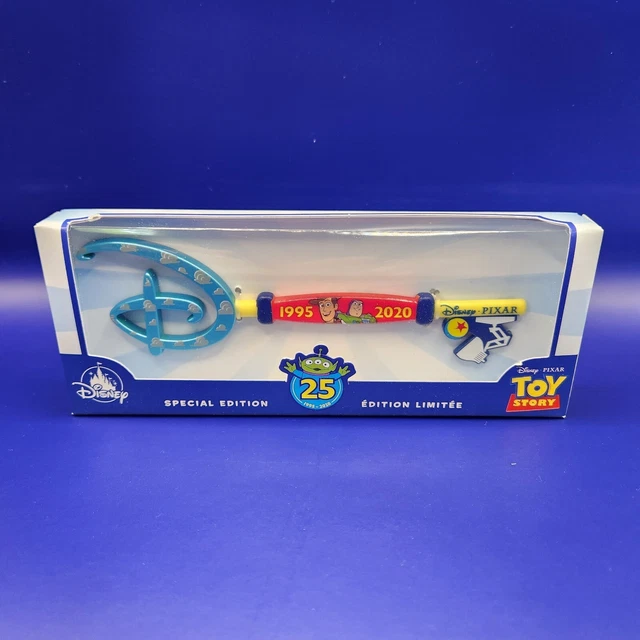 DISNEY PIXAR TOY Story Collectible Key 25th Anniversary Special Edition ...
