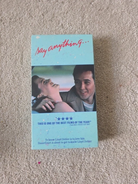 SAY ANYTHING VHS 1998 John Cusack Ione Skye John Mahoney £4.42 ...