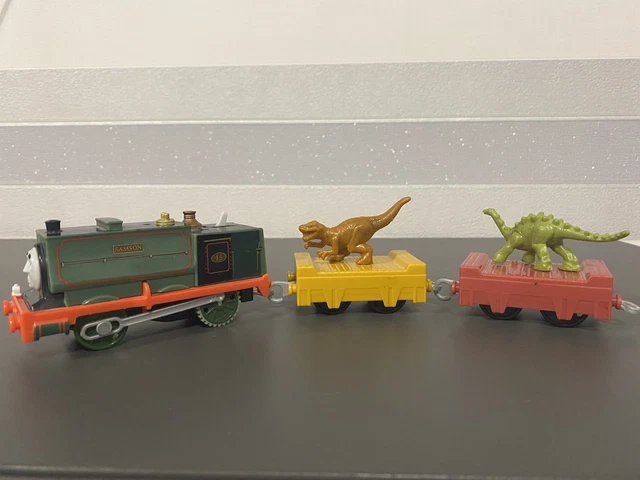 THOMAS & FRIENDS Motorised Trackmaster Train - Samson & Original ...