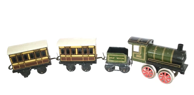 AC4317: EARLY BING 0 Gauge Clockwork Train £143.99 - PicClick UK