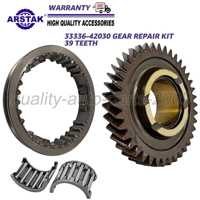 3PC 5TH GEAR Repair Kit 39 Teeth 33336-42030 For 2001-05 Toyota RAV4 ...