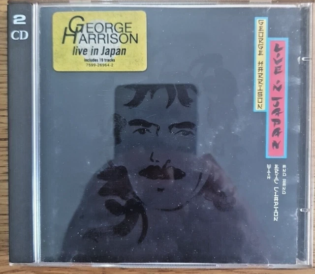 GEORGE HARRISON LIVE in Japan - Eric Clapton - 2CD Set Dark Horse 1992 ...