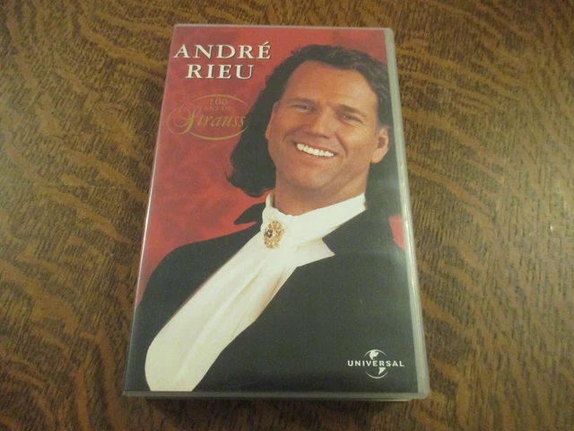 CASSETTE VHS ANDRE RIEU 100 ans de STRAUSS EUR 15,00 - PicClick DE