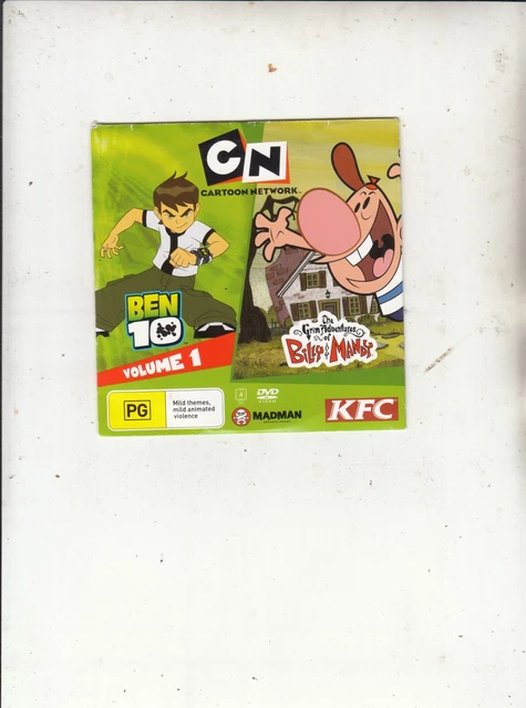 RARE-BEN 10 & Billy and Mandy-Cartoon Network-V 1-2008-[KFC Promo ...