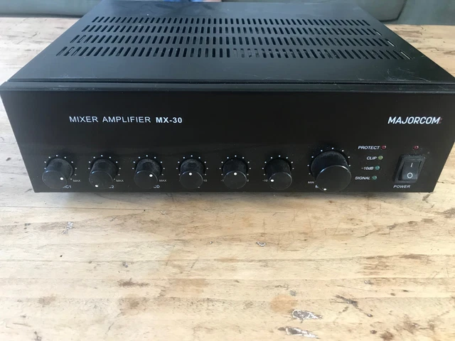 MAJORCOM MIXER AMPLIFIER MX30 EUR 15,00 - PicClick FR