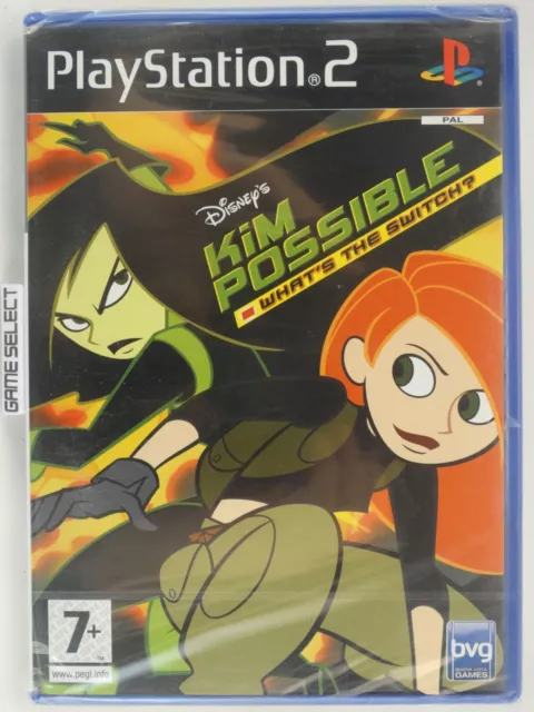 DISNEY'S KIM POSSIBLE WHAT'S THE Switch sony PS2 Pal - New & Sealed $52 ...