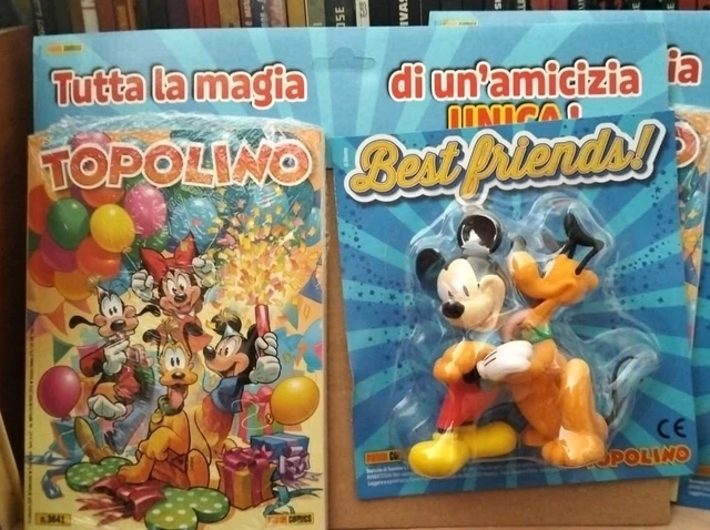 TOPOLINO N.3641 + STATUA DI TOPOLINO E PLUTO BEST FRIENDS 95 anni Panini disney EUR 14,00 ...