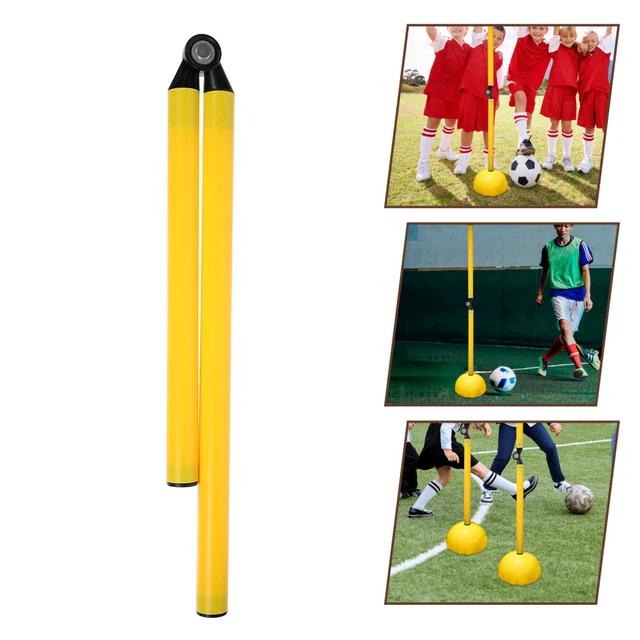FOOTBALL AGILITY TRAINING Pole Soccer Cones Poles Equipment Man Sign ...