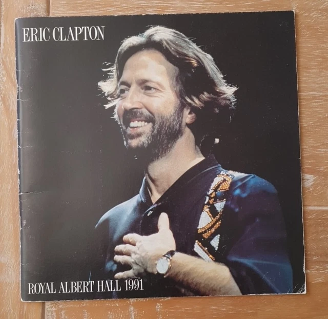 ERIC CLAPTON CONCERT programme Royal Albert Hall 1991 inc ticket for March 9 91 EUR 4,58 ...