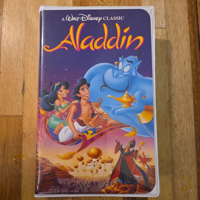 WALT DISNEY BLACK Diamond Aladdin (VHS, 1993) £6.24 - PicClick UK