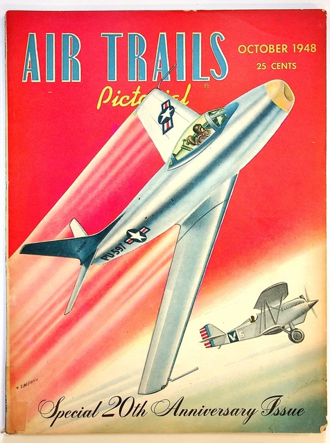 AIR TRAILS PICTORIAL Magazine Vol. 31 #1 GD 1948 £27.89 - PicClick UK