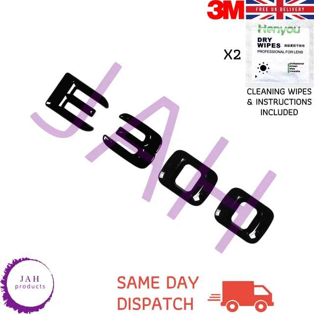 E300 LETTERING REAR Boot Lid Trunk Badge Emblem For Mercedes Benz ...