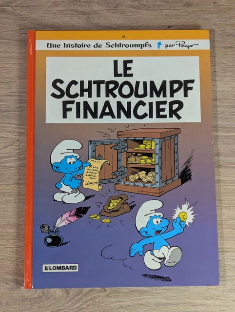 BD EO - Les Schtroumpfs T16 : Le Schtroumpf financier - Peyo - BE EUR 1 ...