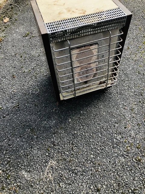 VINTAGE RETRO SMALL ALVIMA INFRADEX CARASOL 1C GAS HEATER BUTANE CALOR ...