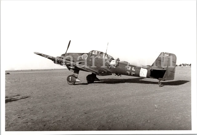 A746 FOTO WEHRMACHT Archiv Repro Luftwaffe Flugzeug Ju87 Stuka rkt ...