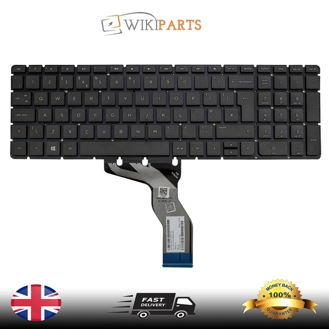 GENUINE HP-COMPAQ PAVILION 15-AB183NO UK Layout Full Keyboard Non ...
