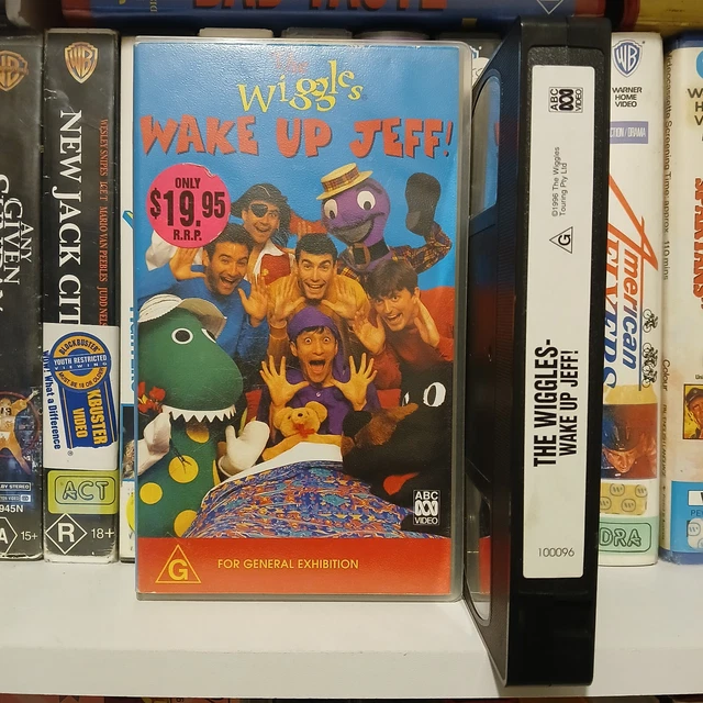 THE WIGGLES - Wake Up Jeff - VHS Video Tape 1996 ABC Kids TESTED $16.00 ...