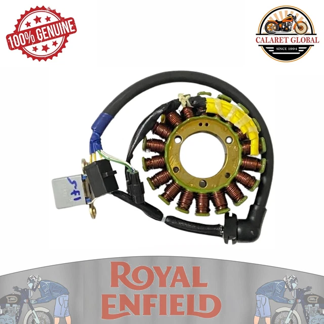 STATOR & PULSAR Coil Assembly For Royal Enfield Bullet 350/500 Classic ...