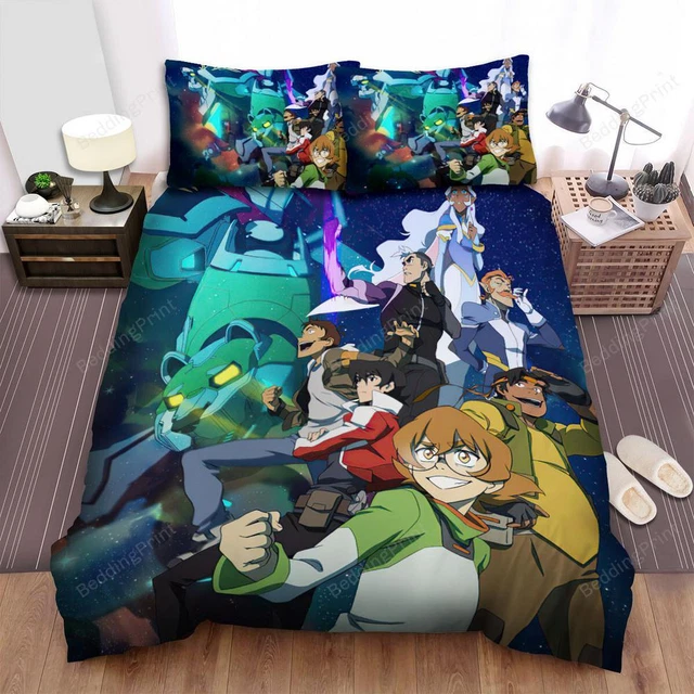 VOLTRON LEGENDARY DEFENDER All Characters Quilt Duvet Cover Set ...