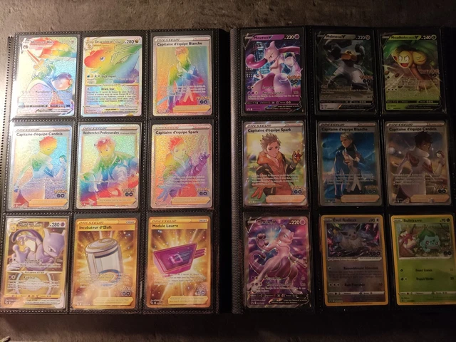 MASTER SET POKÉMON Go EB10,5 Complet Avec Son Classeur FR Dracaufeu Mew ...