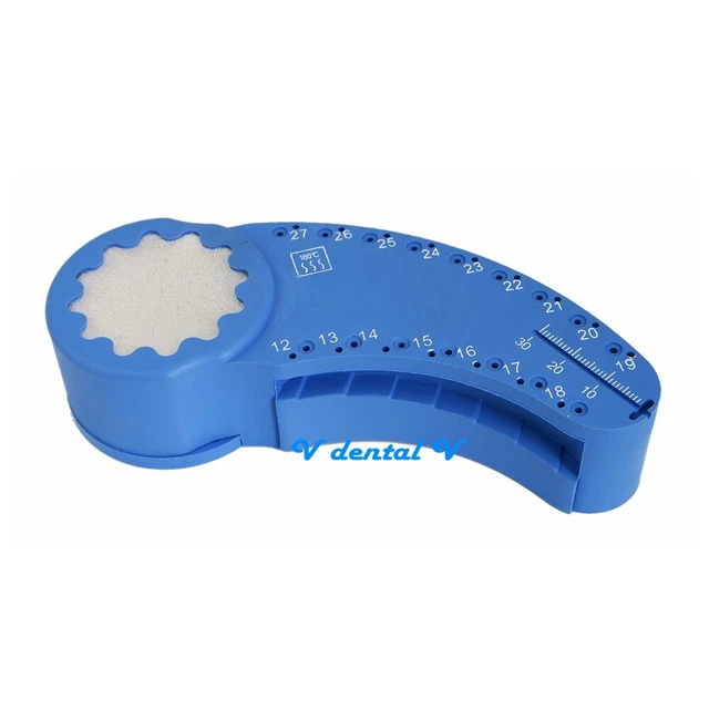 DENTAL ORGANIZER ENDO Measuring Block Autoclavable Endodontic File ...