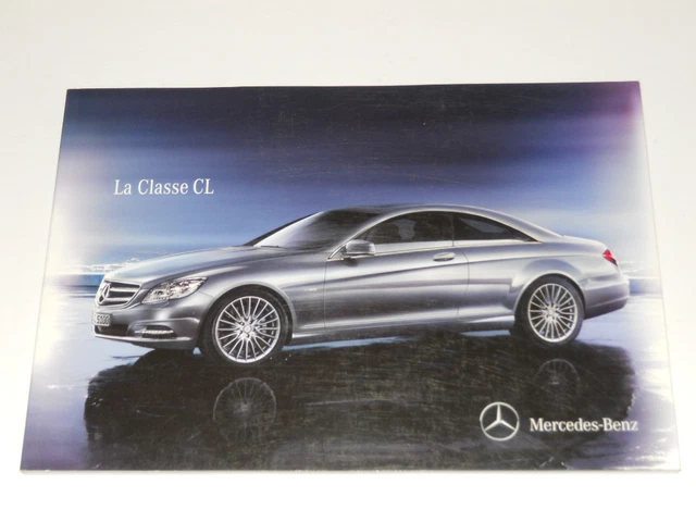 MERCEDES-BENZ COUPÉ CLASSE CL brochure catalogue document souple ...