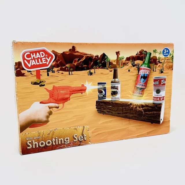 CHAD VALLEY WILD West Toy Gun Shooting Set Tested & Working £25.68 ...