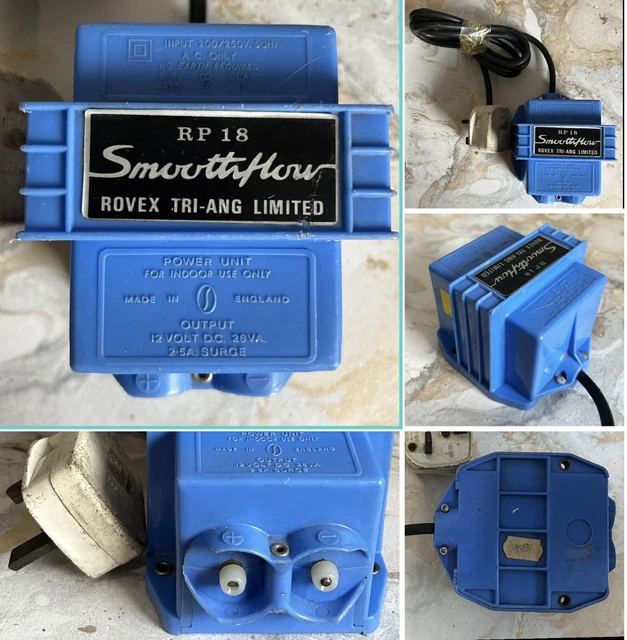 SCALEXTRIC SMOOTHFLOW RP18 Rovex Triang Transformer Power Supply Unit ...