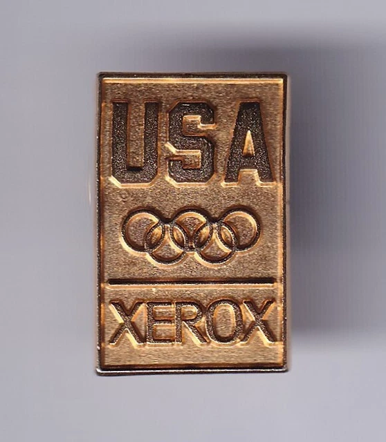 RARE PINS PIN'S .. Olympique Olympic Albertville 1992 Rank Xerox Usa ...