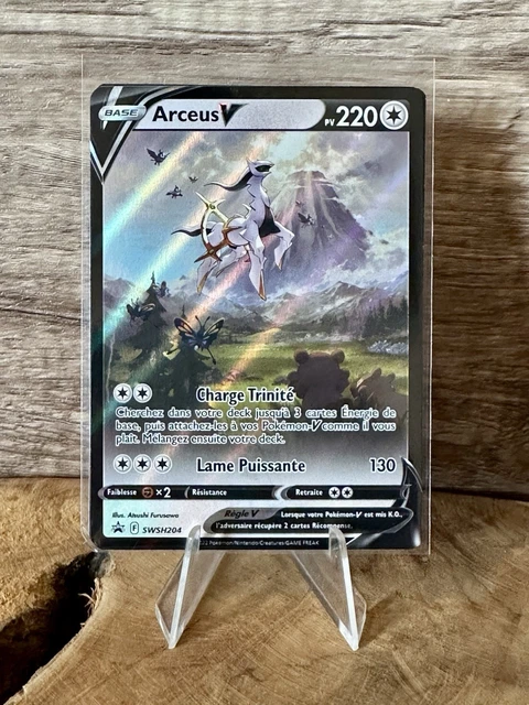 CARTE POKÉMON ARCEUS V SWSH204 – Promo – FR – NM EUR 9,00 - PicClick FR