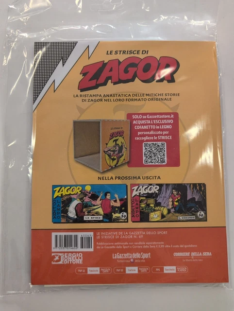 LE STRISCE DI ZAGOR N° 69 I SEI DELLA BLUE STAR - ANASTATICA Nuovo ...